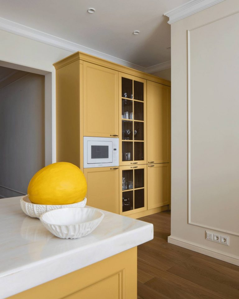 Hogyan lett a jó hangulat alapja egy napos, vidám sárga szín 55m2-es ...