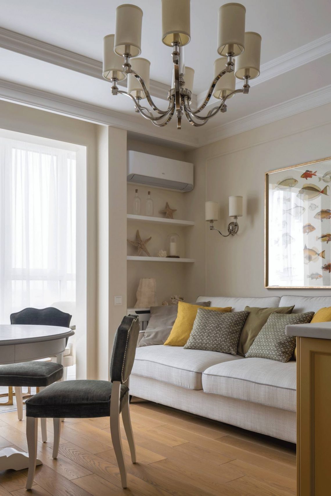 Hogyan lett a jó hangulat alapja egy napos, vidám sárga szín 55m2-es ...