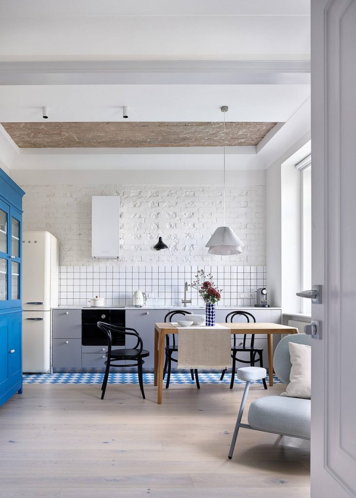 Hogyan lett egy régi bérház 56m2-es lakása modern és stílusos ...