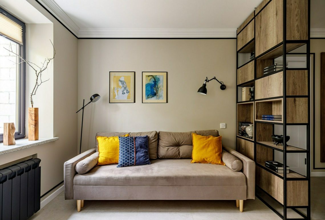 Egyetemista lánynak berendezett 46m2-es lakás - lerobbant állapotból ...