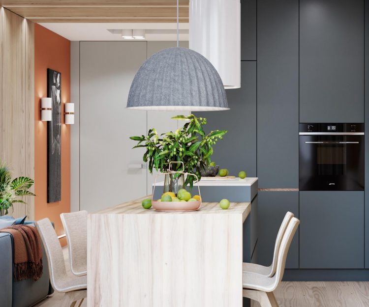 Friss, modern berendezés fiatal párnak és kutyájuknak, 78m2 ...