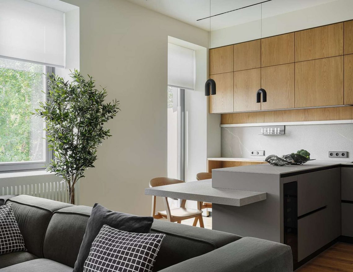 Mancsmosó a két jack russell terriernek, letisztult fa felületek család ...