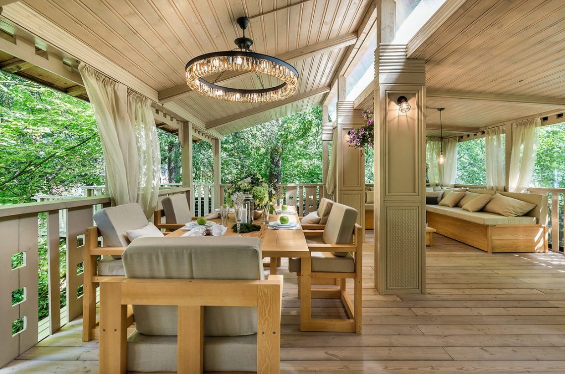 Veranda gyönyörűen felújítva - hangulatosan berendezett szép nagy 46m2 ...